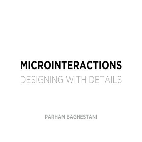 Microinteractions | PPT