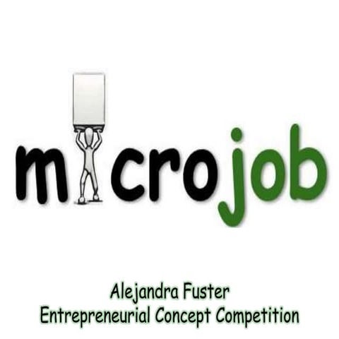 Micro job presentation final | PPTX | Business Banking & Finance | Business