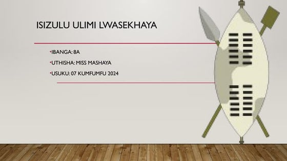 Izinhlobo Zamabizo (Types of Nouns) IsiZulu Ibanga 8 | PPT