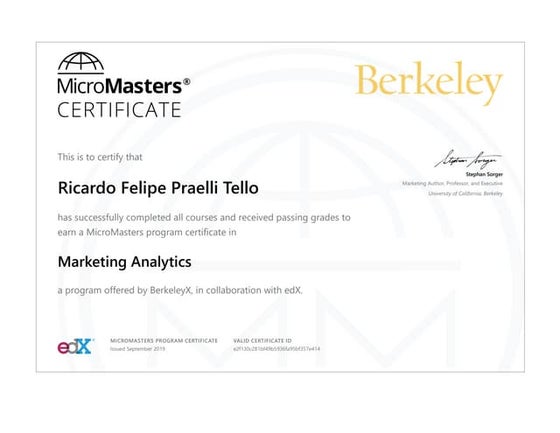 Machine Learning with Python - From Linear Models to Deep Learning Certificate | PDF ...