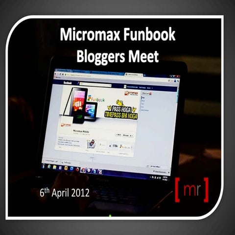 Micromax Funbook Meet 2012 | PDF