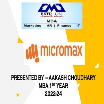 micromax .pptx