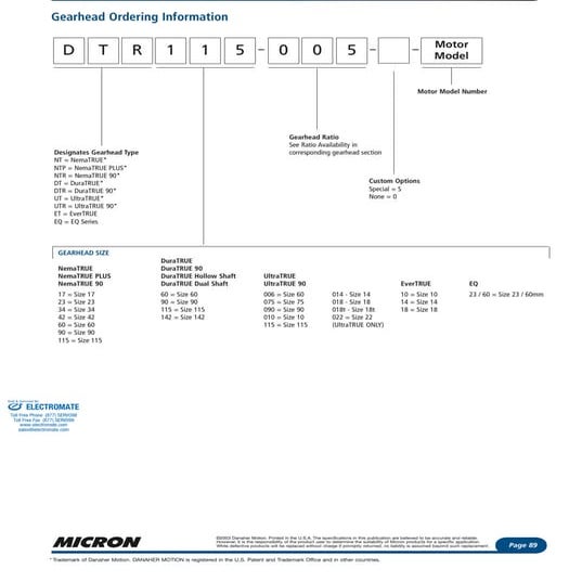 Micron eq series_catalog | PDF