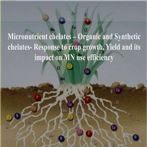 Micronutrient chelate (1) | PPTX