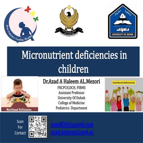 Micronutrient deficiencies in children .pptx