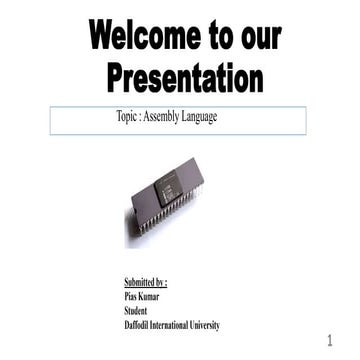 Microprocessor And Assembly Language. (EMU 8086 Microprocessor) | PPTX