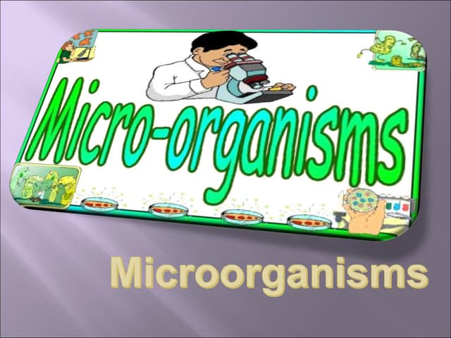 Grade 8: Microorganisms. | PPTX | Biological Sciences | Science