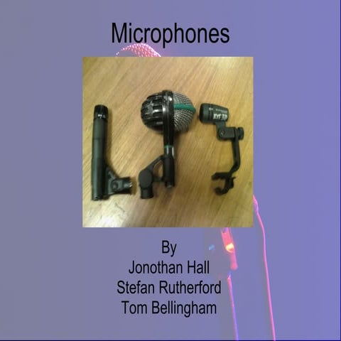 Microphones | PPT