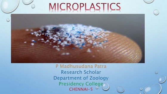 Microplastics | PPTX | Science