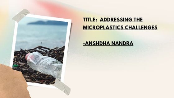 Microplastics | PPTX