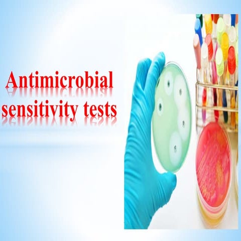Micro practical /anti microbial sensitive test | PPTX