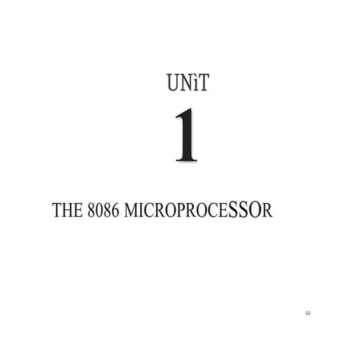 flag register of 8086 | PPTX