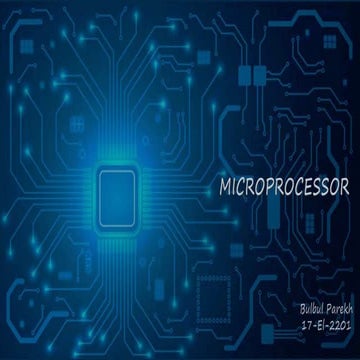 Microprocessor | PPT