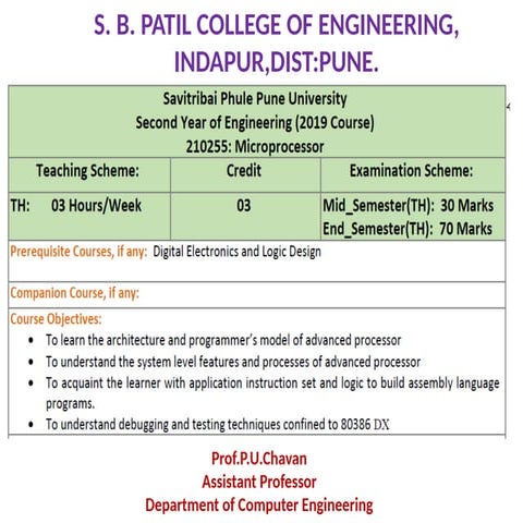MICROPROCESSOR.pptx micro processor ppt first | PPT