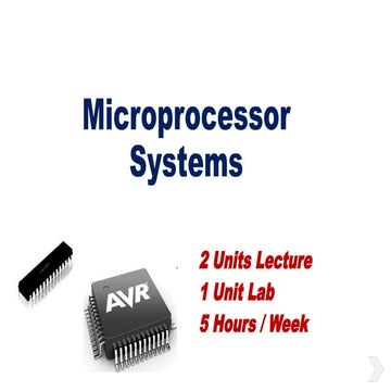 Microprocessor Systems - Course Description and Course Contents.pptx