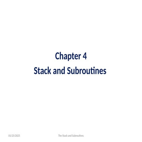Microprocessor and Assembly Language - 8.pptx