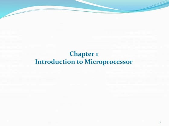 8085 Microprocessor Architecture And Its Operations Ppt 