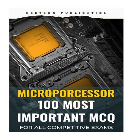 Microprocessor MCQ (CPU CHIP Related Important Question) | PDF