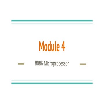 Microprocessor module 4.pdfbabssbabanjxnsb | PDF