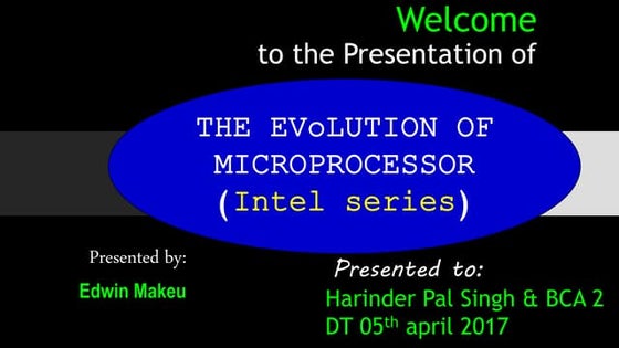 Intel | PPT