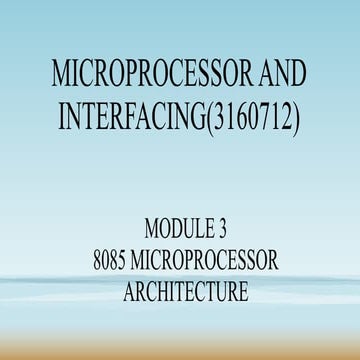 Interfacing memory with 8086 microprocessor | PPTX