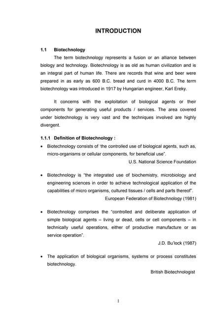 INTRODUCTION TO PHARMACEUTICAL BIOTECHNOLOGY | PPT