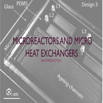 MICROREACTORS AND MICRO HEAT EXCHANGERS_104817.pptx