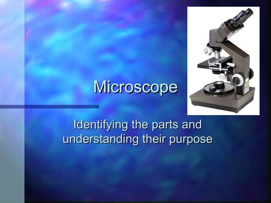 Microscope powerpoint | PPT | Photography | Arts and Crafts