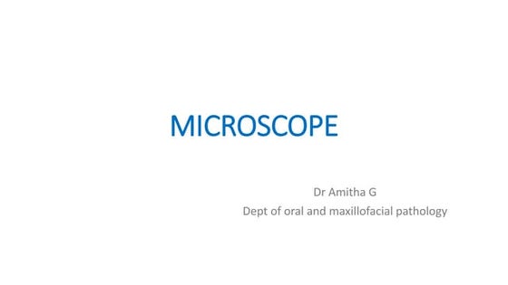 Simple & compound microscope PPT | PPTX | Photography | Arts and Crafts