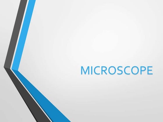 Microscope ppt | PPT
