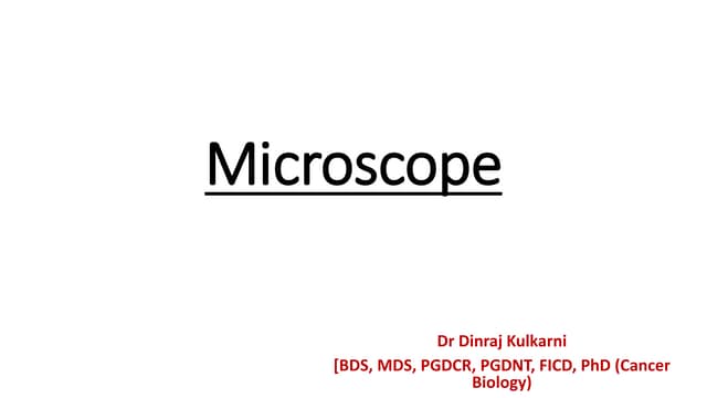 Compound microscope | PPT