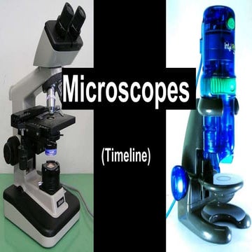 History of the Microscope | PPT