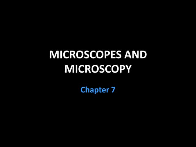 History of the Microscope | PPT