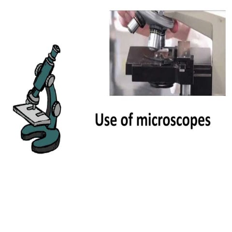 MICROSCOPE USES- TYPES- SIMPLE MICROSCOPE AND COMPOUND MICROSCOPE | PPT