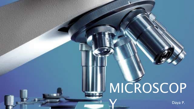 compound microscope (basic) | PPTX