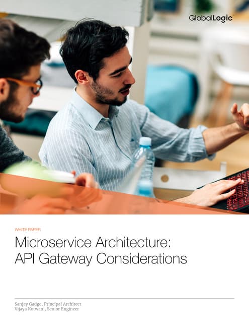 Microservice Architecture Api Gateway Considerations Pdf