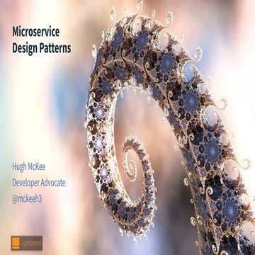Microservice Design Patterns Ppt 