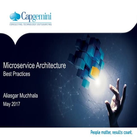 Microservices Best Practices Ppt