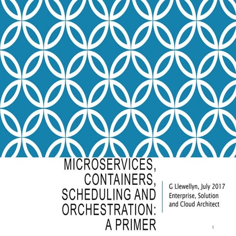 Microservices Containers Scheduling And Orchestration A Primer Ppt 6562