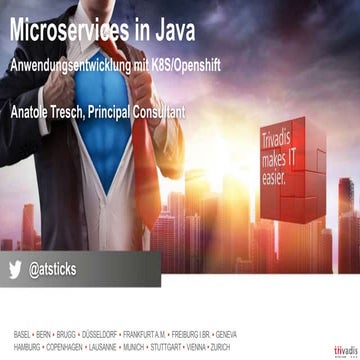 Microservices in Java | PPT
