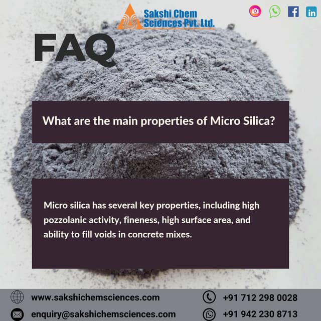Micro Silica: Transforming Concrete into High-Performance Material | PDF
