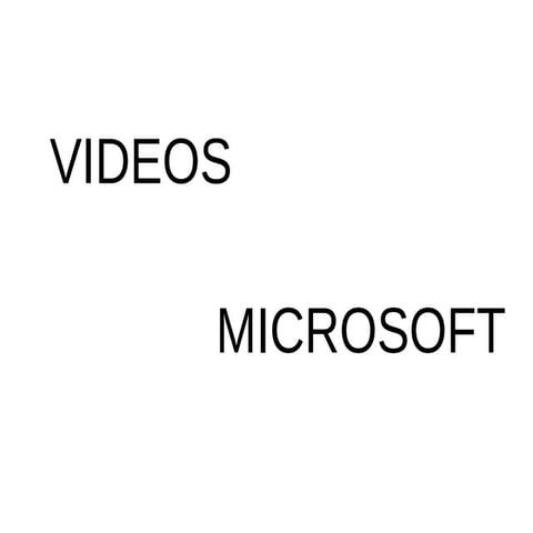 Microsoft videos | PPT