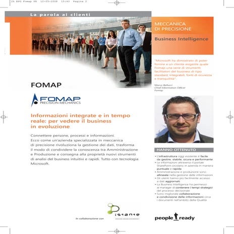 Microsoft - Caso Di Successo Fomap Precision Mechanics Snc | PDF ...