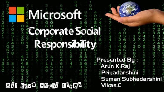 CSR of Infosys | PPT