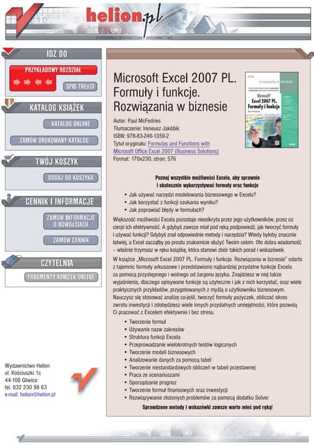 PowerPoint 2007 PL. Ilustrowany przewodnik | PDF