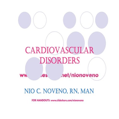 Cardiovascular disorders | PPT