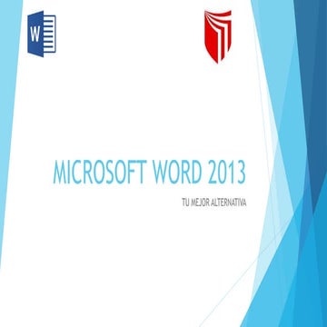 Microsoft word 2013 | PPTX