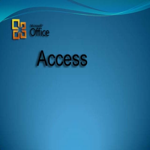 Microsoft access... | PPT