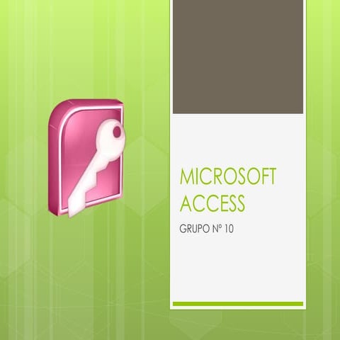 capitulo 1 Definicion de access, base de datos... | DOCX