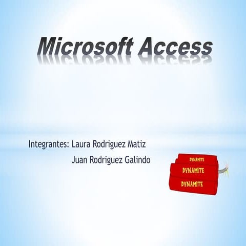 Partes de access | PPTX